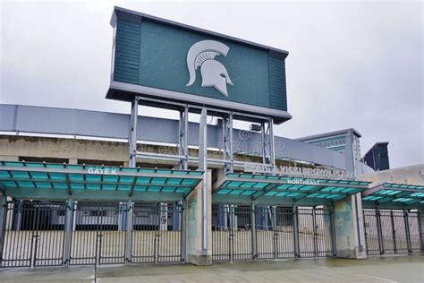 The Campus Of Michigan State University In East Lansing Mi Editorial