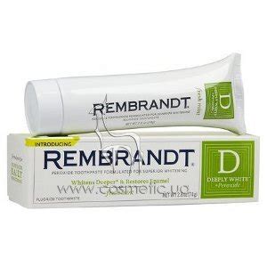 Rembrandt Deeply White Whitening Fluoride Toothpaste Mint купить ᐈ ...