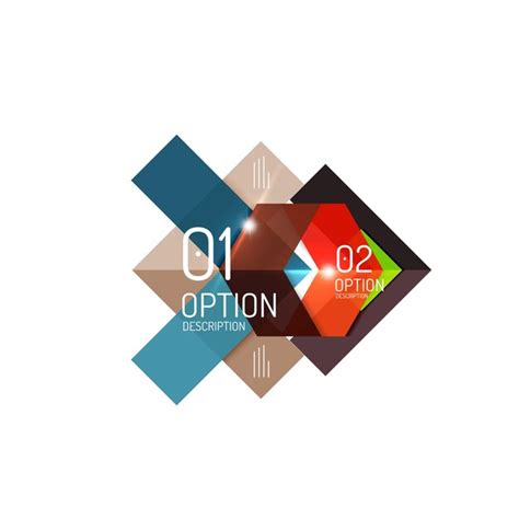 Premium Vector Vector Business Infographics Option Select