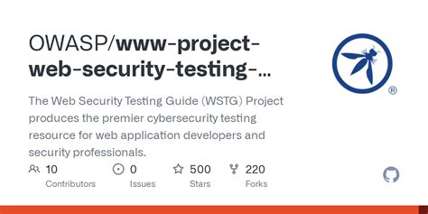 Project Web Security Testing Guidelatest4 Webapplication