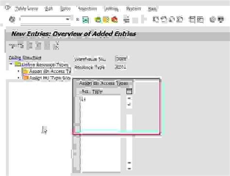 Define Resource Types In SAP