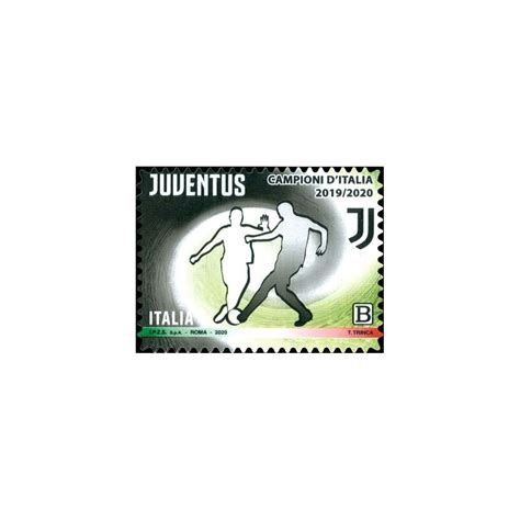 Francobolli 2020 Juventus Campione Ditalia