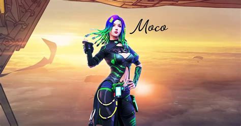 Free Fire Personagem Moco