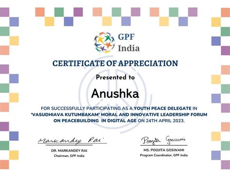 Anushka Joshi On Linkedin Gpf Innovationleadership Peacebuilding