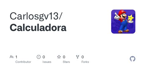 Github Carlosgv Calculadora