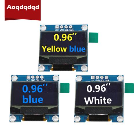 Pantalla Lcd De 096 Pulgadas 128x64 Módulo De Pantalla Oled De 4