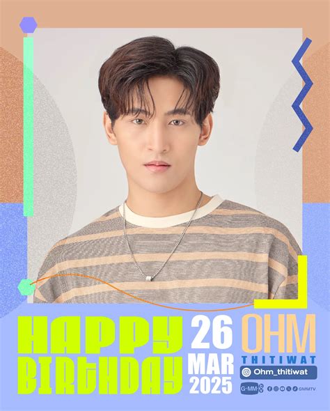 Gmmtv Happy Birthday To Ohm Gmmtv Facebook