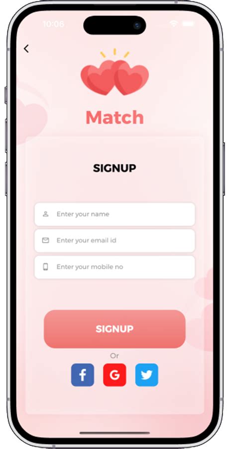 Dating App Template In Flutter Match Making App Template Match By Camelcasetechnology