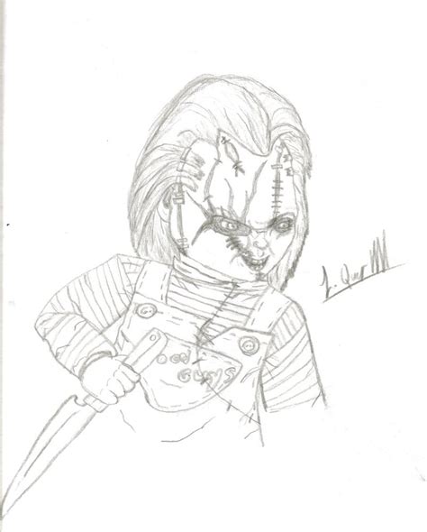 Chucky Doll Drawing At Getdrawings Free Download