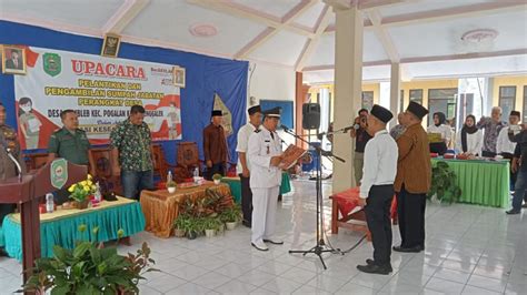 UPACARA PELANTIKAN PERANGKAT DESA GEMBLEB Website Desa Gembleb