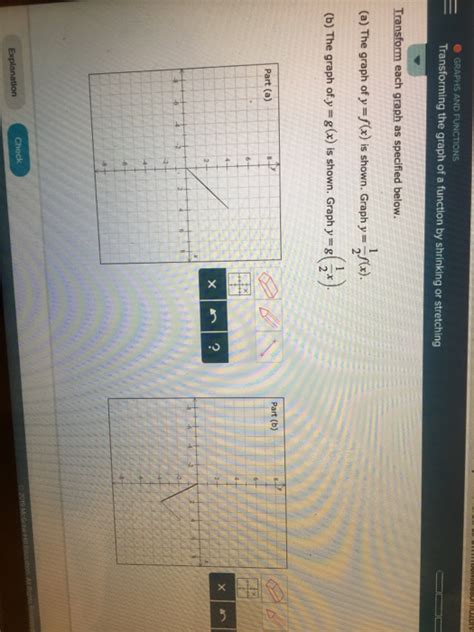 Solved And F Transforming The Graph Of A Function By