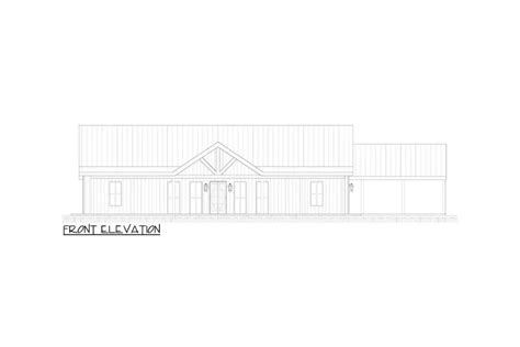 3 Bed Barndo Style Home Plan With Oversized Wrap Around Porch