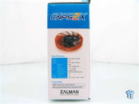 Zalman Cnps2x Mini Itx Cpu Cooler Review