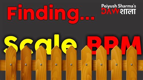 Best Way To Find BPM And Key Or Scale Of Any Song By Peiyushsharma Bpm Scale One Click