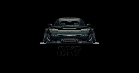 Widebody Mazda Rx7 Side Chest Design Mazda Rx7 Sticker Teepublic