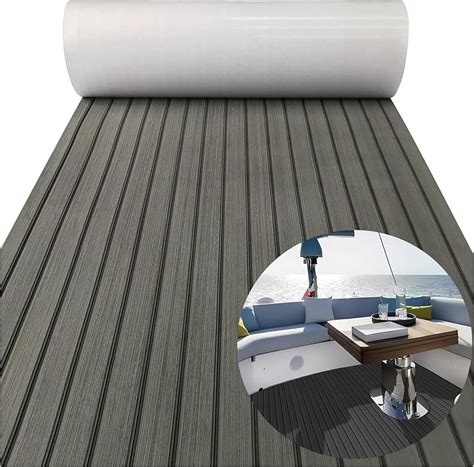 Composite Boat Decking Material Grey Eva Boat Teak Decking Flooring