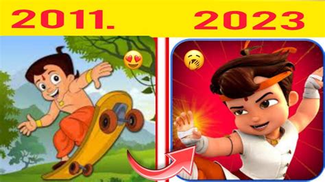 After Bheem Before Bheem 😱 🗣️ Wait For End 🔚 Cartoon Crazyxyz