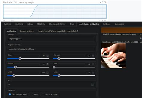 Modelscope Text2video Is Reported To Be Running At 4 Gbs Of Vram With