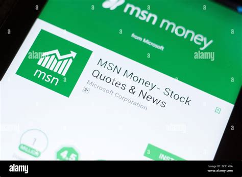 Ryazan Russia June 24 2018 Msn Money Stock Quotes And News Mobile