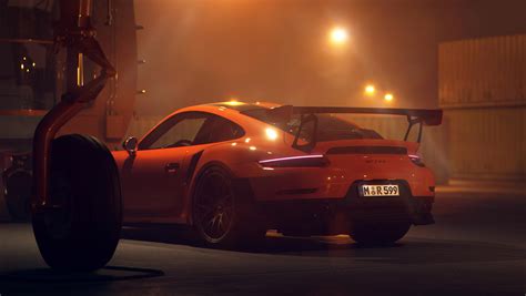 Обои Porsche 911 Porsche 911 Gt2 R автомобили 2018 года 2560x1440 Qhd