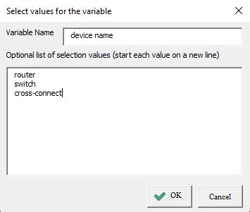 Adding Formatted Text Variables