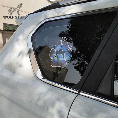 Wolf Paw Decal Wolf Stuff