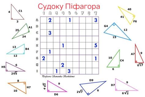 Креативна математика Судоку Піфагора