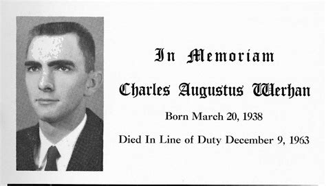 Asheville Fire Department History Lodd Charles Augustus Gus Werhan