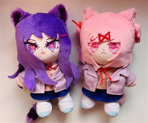 Instock Ddlc 25cm Plush Doll Read Description Etsy