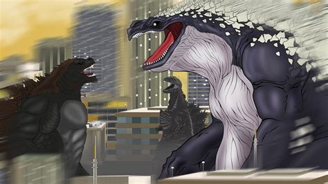 Whale Godzilla Kongzilla Vs Shin Godzilla Pandy Animation 46