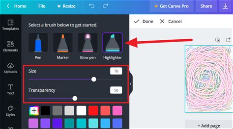 How To Draw In Canva