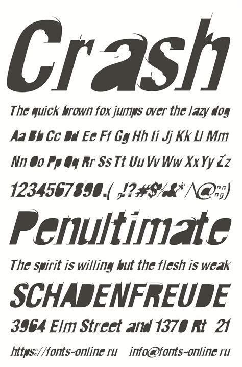 Crash Font