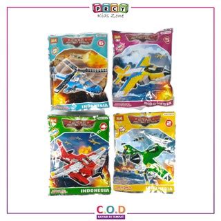 Jual Mainan Lego Bongkar Pasang Pesawat HA Murah Mainan Rakit Edukasi Anak Montessori Jadul