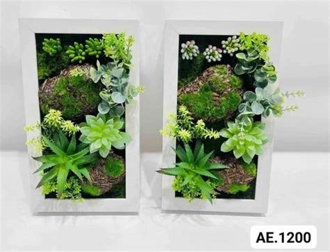 Square New Bharat Artificial Wall Mountedwall Hanging Artificial
