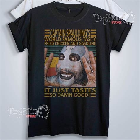 House Of 1000 Corpses Shirt Captain Spaulding Quote Vintage T Shirt