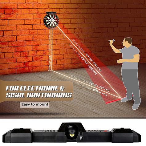 IgnatGames Laser Toe Line Marker 2 In 1 Adjustable Laser Throw Line And