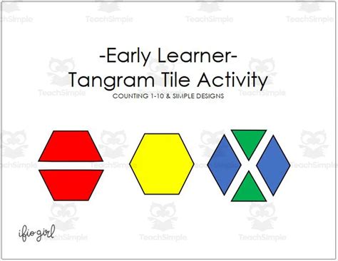 Tangram Tile Activity By Teach Simple