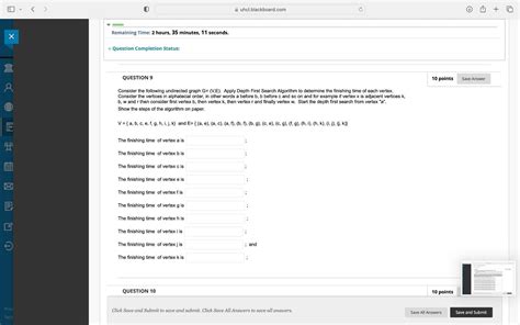 solved consider the following graph g v e the graph has 6
