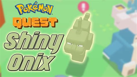 When Does Onix Evolve In Pokemon Quest