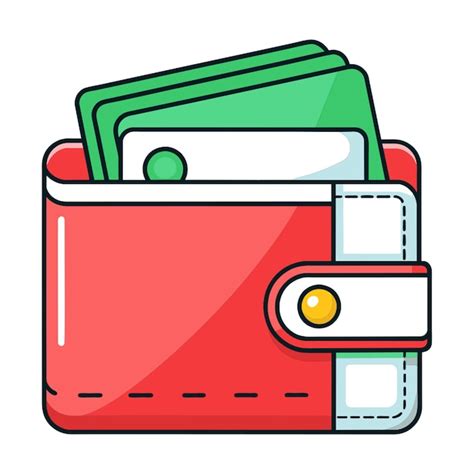 Wallet Vector Illustration Premium Ai Generated Vector