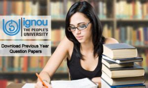 Ignou Previous Year Question Papers Ignou Question Papers
