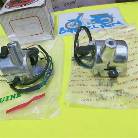 Jual Holder Saklar Lampu Switch Tombol Set Kanan Kiri Yamaha V DX V DX Kota Malang Bakoel