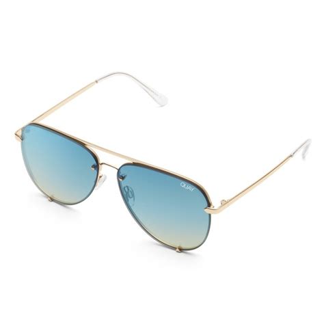 Quay Australia Accessories Nwt Quay High Key Mini Rimless Aviator