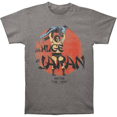 Huge T Shirt In 2020 Andre The Giant T Shirt Giants