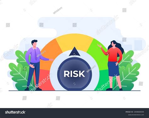 Risk Assessment Concept Flat Illustration Vector Stock Vector Royalty Free 2408669305