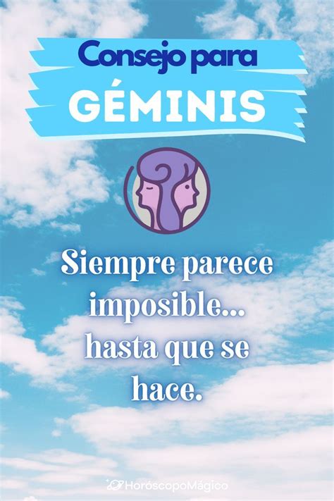 Géminis♊ Disfruta Tu Consejo 🙌