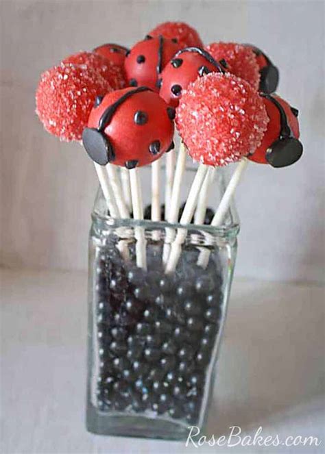 How To Make Ladybug Cake Pops
