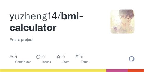 Github Yuzheng14bmi Calculator React Project