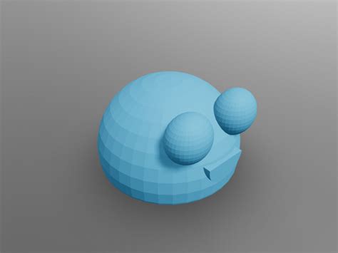 Blobby By Sandheadboi Download Free Stl Model