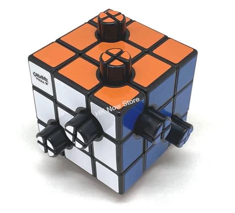 Evgeniy Button Cube 2 Holes 1 4 Black Body Calvins Puzzle V Cube Mefferts Puzzle
